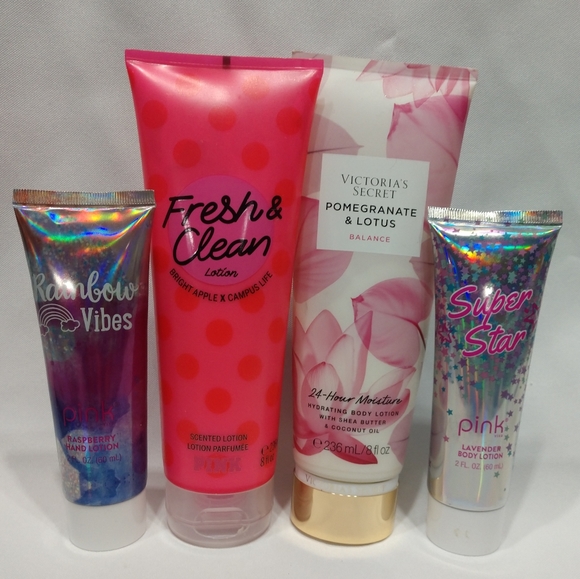 Victoria's Secret | Skincare | Lot Of Victorias Secret Pink Body ...
